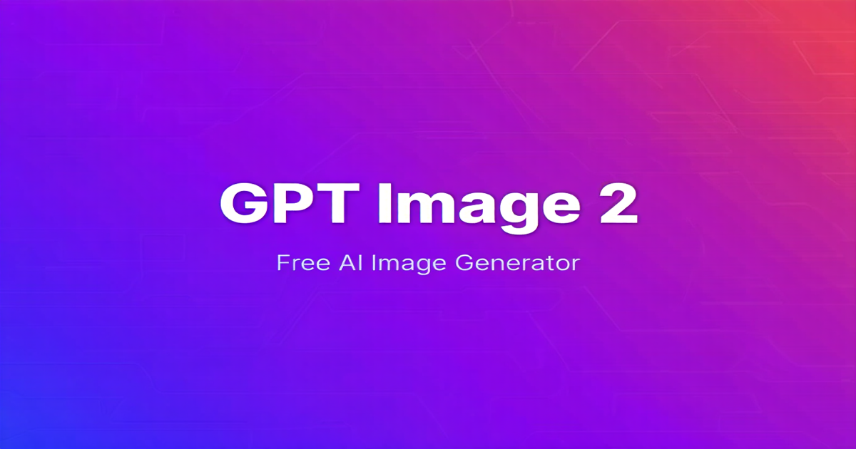 GPT Image 2: Free AI Image Generator | Try Online